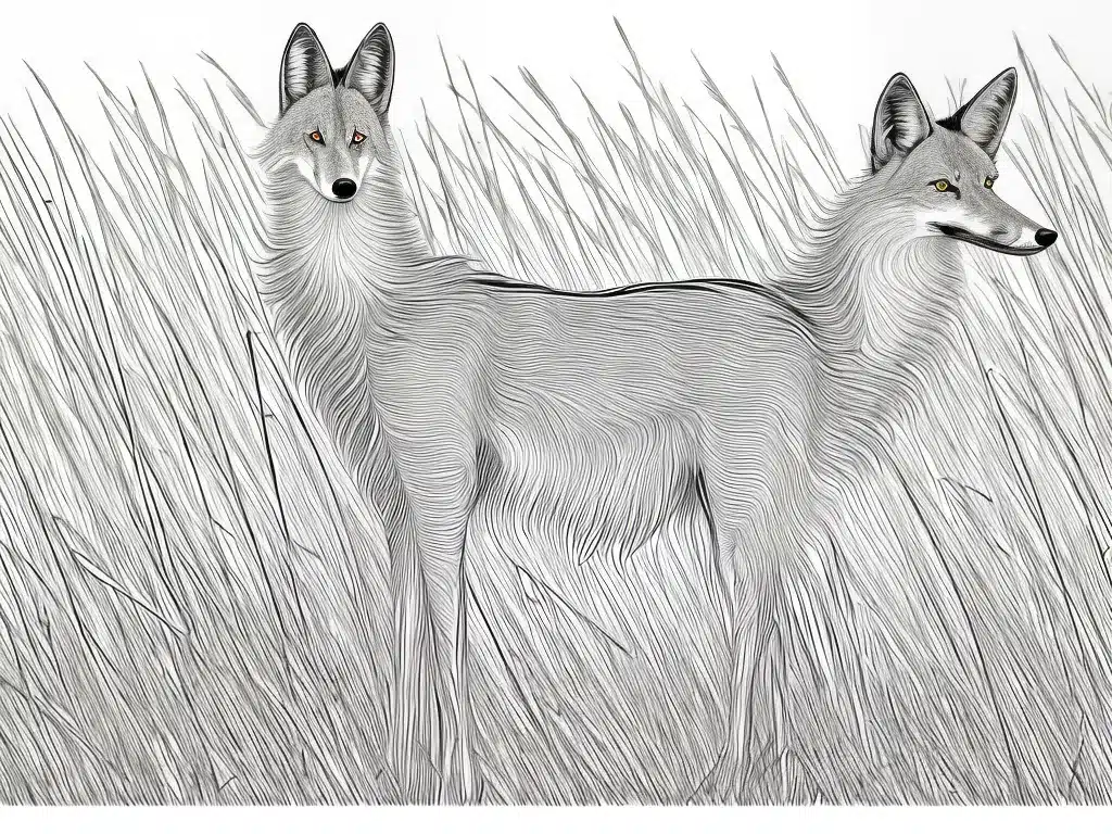Colorindo o Lobo Guará: Desenhos para Imprimir