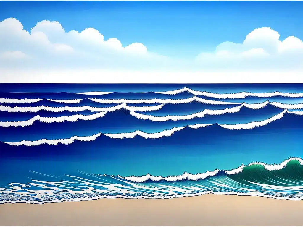 Mar Azul: Desenhos para Colorir