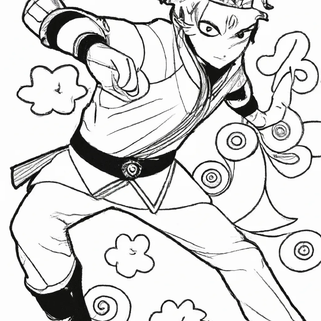 10 Desenhos de Kankuro (Naruto) para Imprimir e Colorir