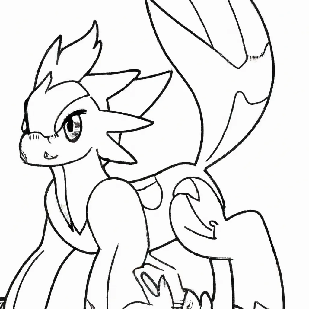 Desenhos de Pokémon Cobalion para Imprimir e Colorir