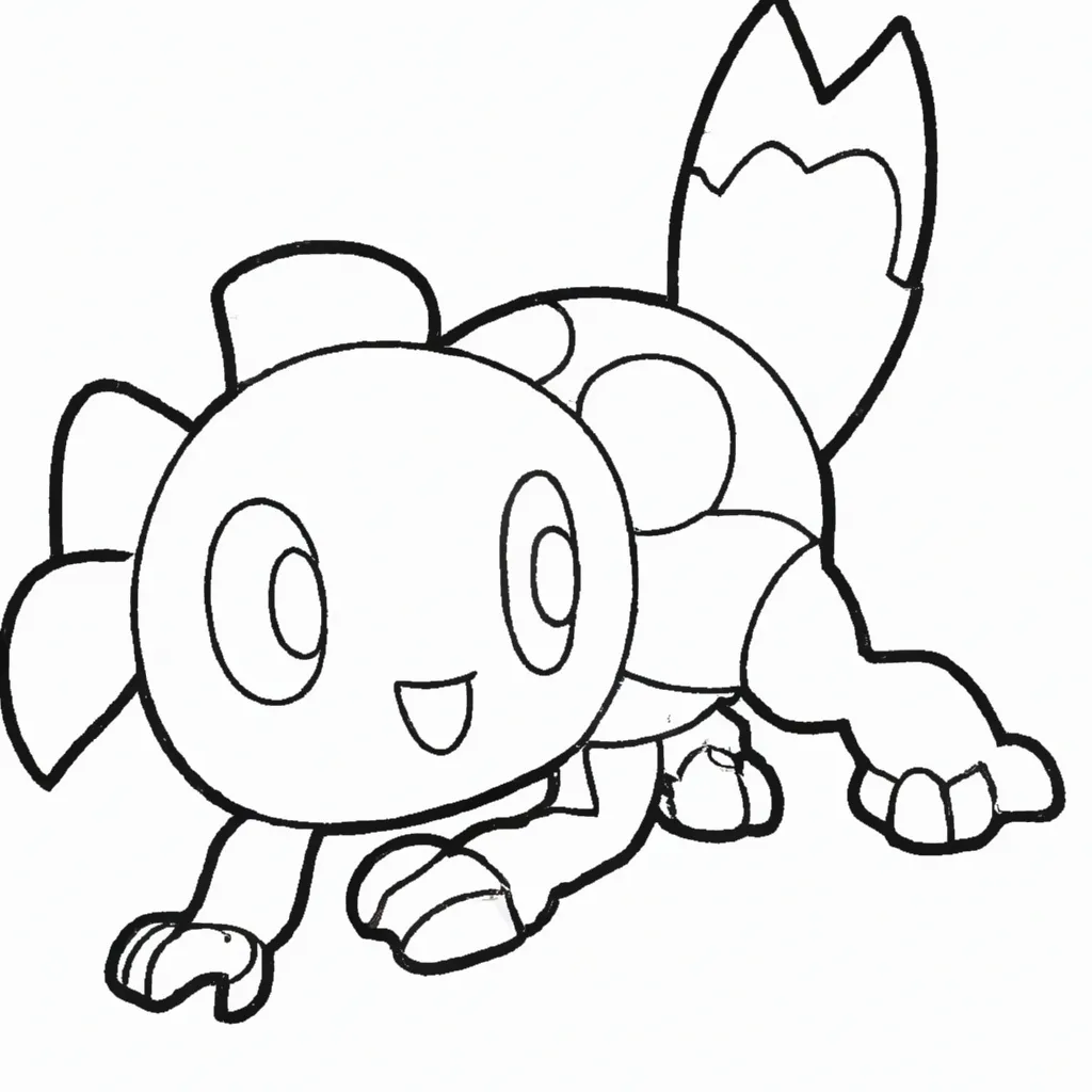 10 Desenhos de Pokémon para Imprimir e Colorir - Crawler Edition