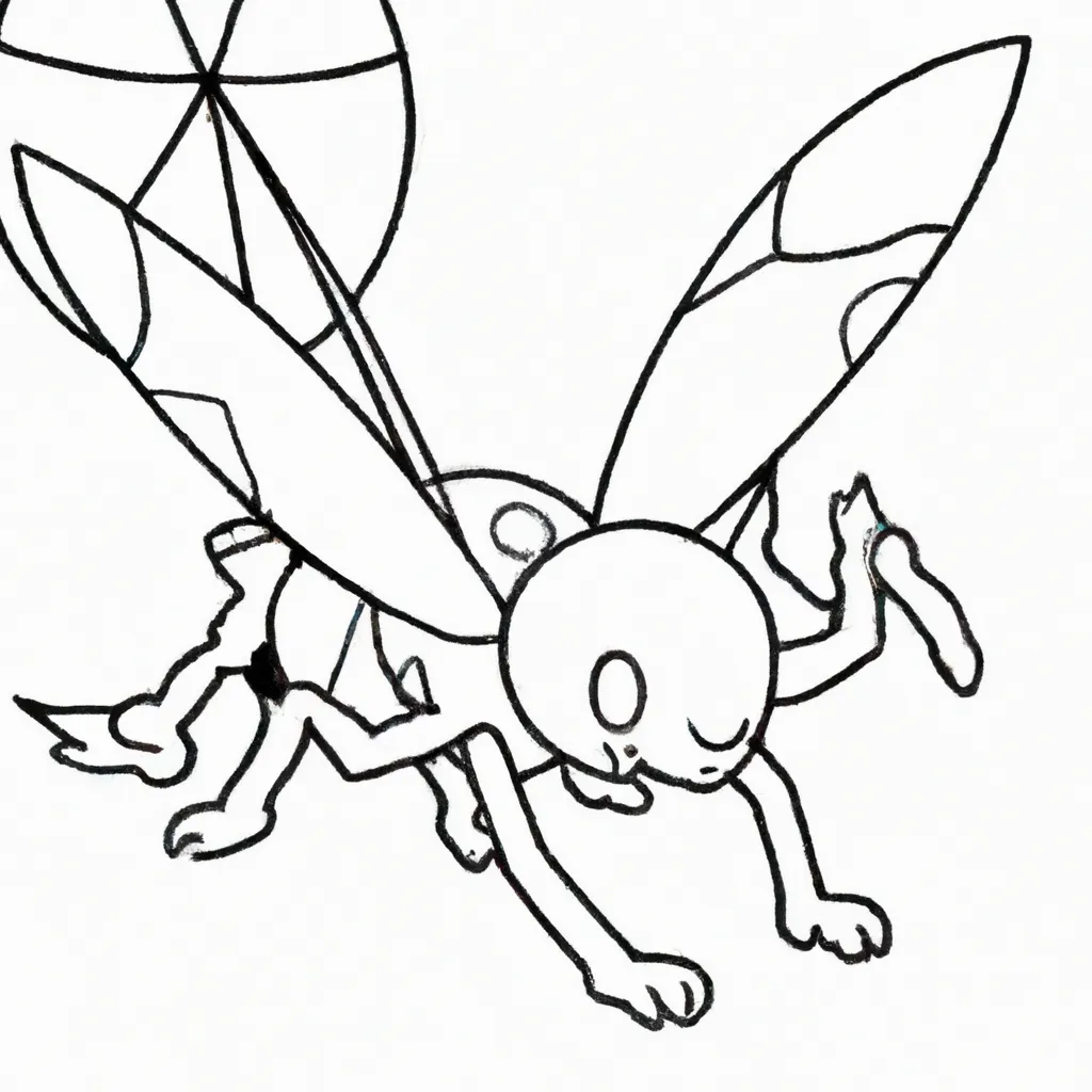 Desenhos de Pokémon Dewpider para Imprimir e Colorir