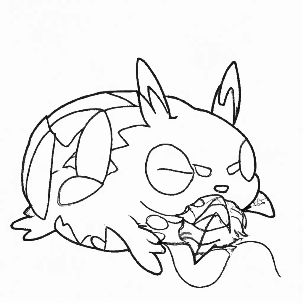 Aprenda a Colorir Pokémon Grubbin em 7 Desenhos