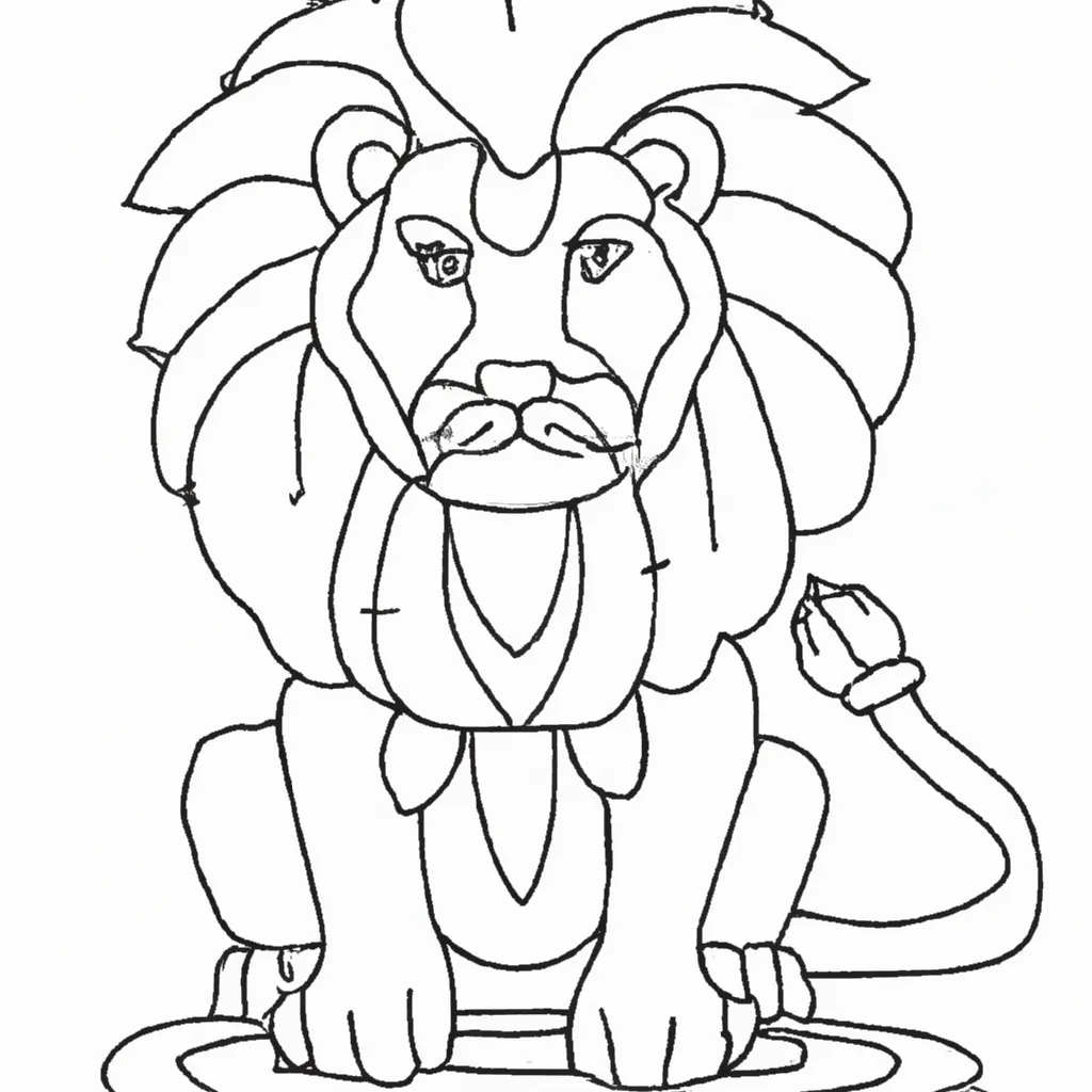 10 Desenhos de Aiolia de Leão para Imprimir e Colorir