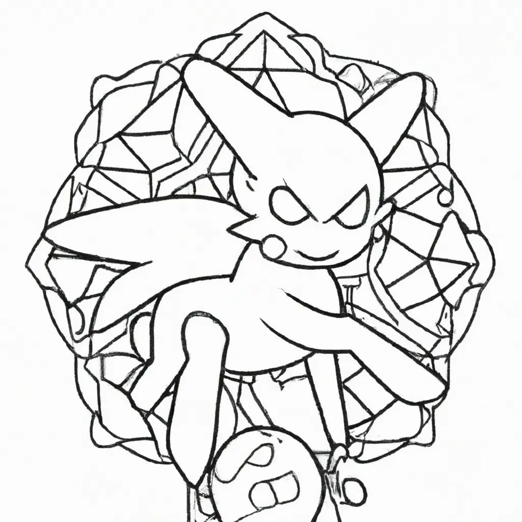 Pokémon Diancie Com 7 Desenhos Para Imprimir E Colorir
