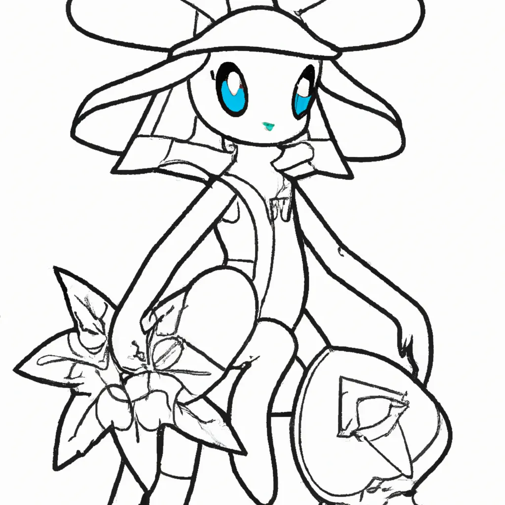 Aprenda a Desenhar Meloetta: 7 Modelos para Imprimir e Colorir