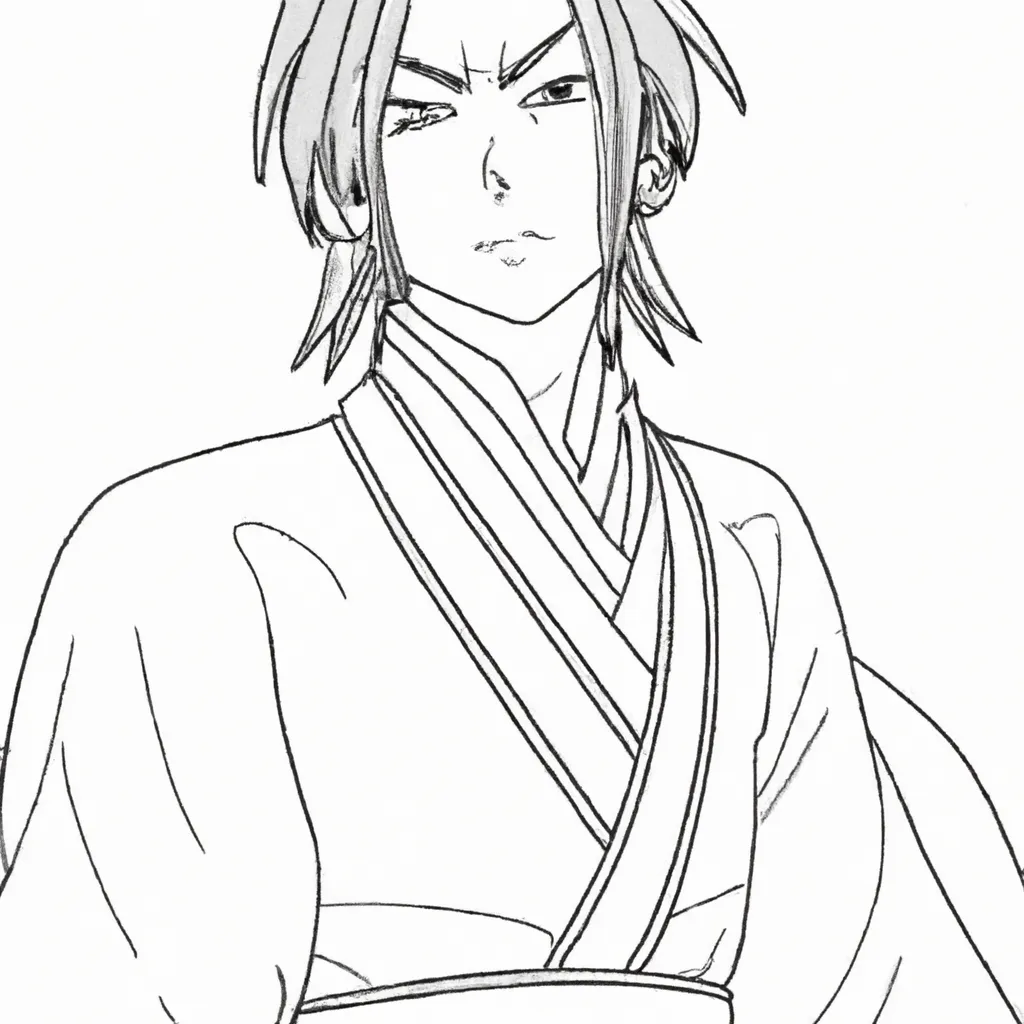 10 Desenhos de Renji Abarai para Imprimir e Colorir