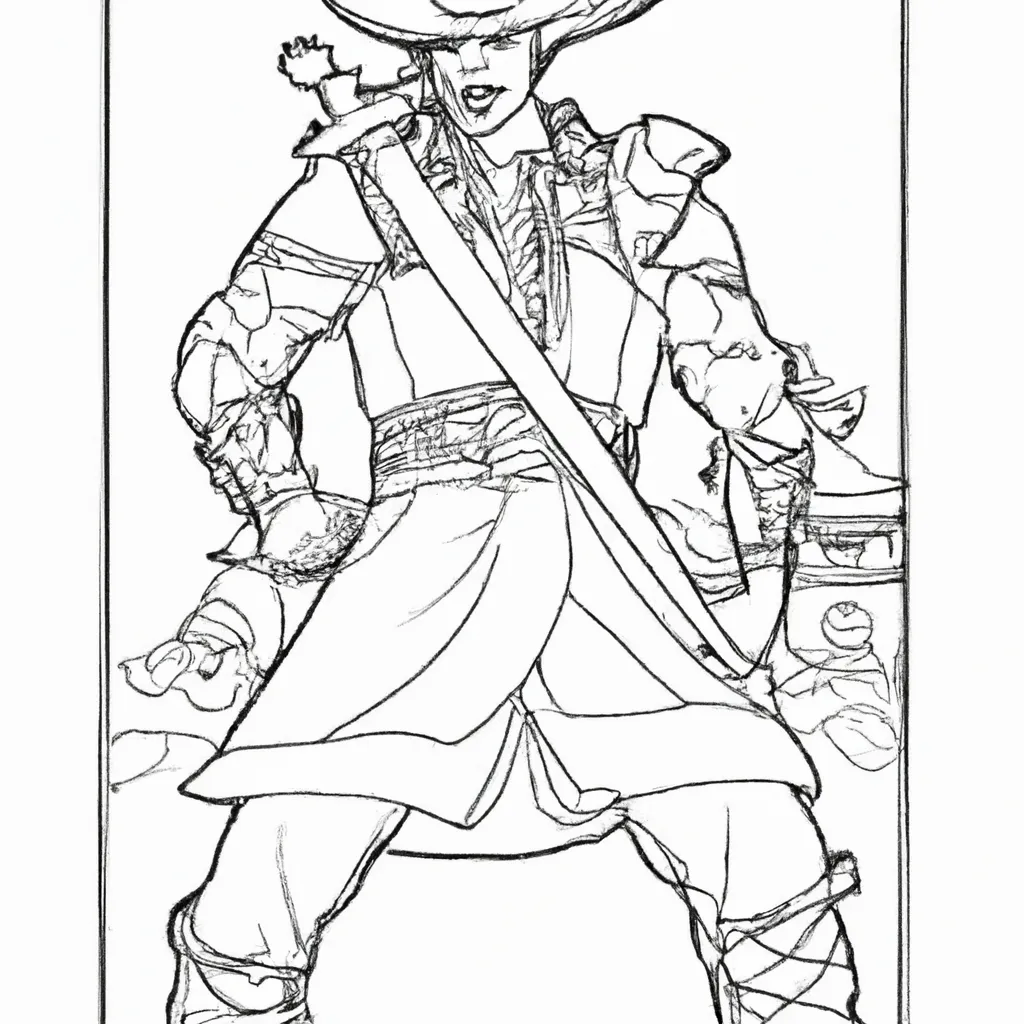 10 Desenhos de Kaido de One Piece para Imprimir e Colorir