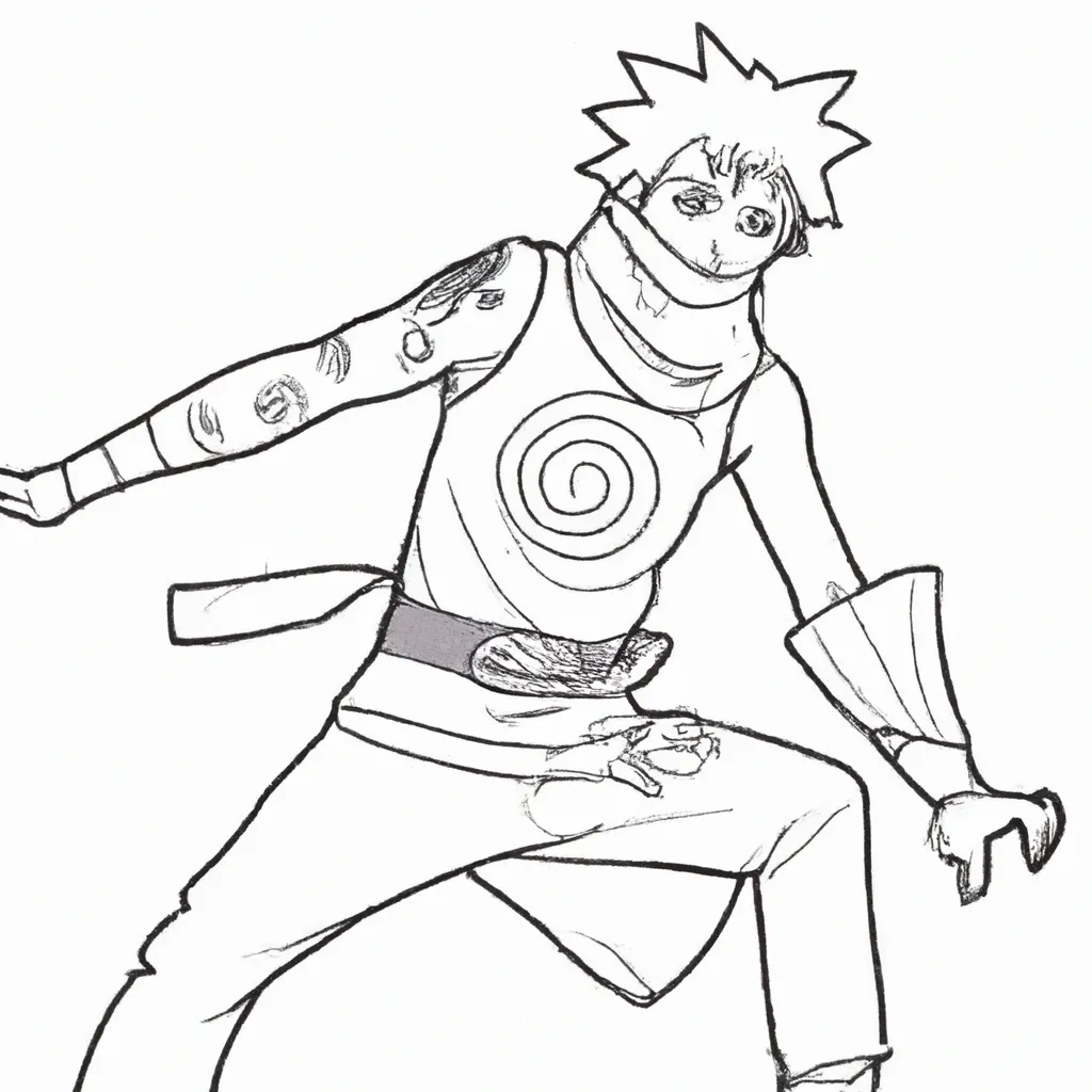 10 Desenhos de Kankuro (Naruto) para Imprimir e Colorir