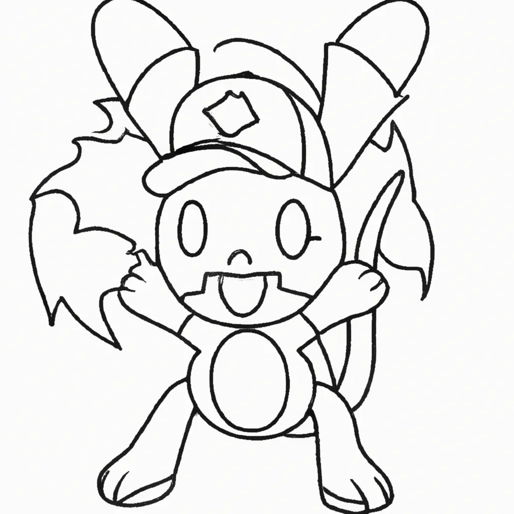 10 Desenhos de Thwackey Pokémon para Imprimir e Colorir