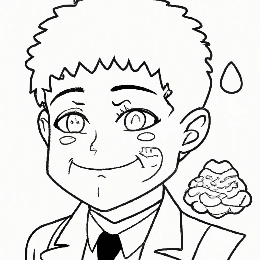10 Desenhos de Dimple (Mob Psycho 100) para Imprimir e Colorir