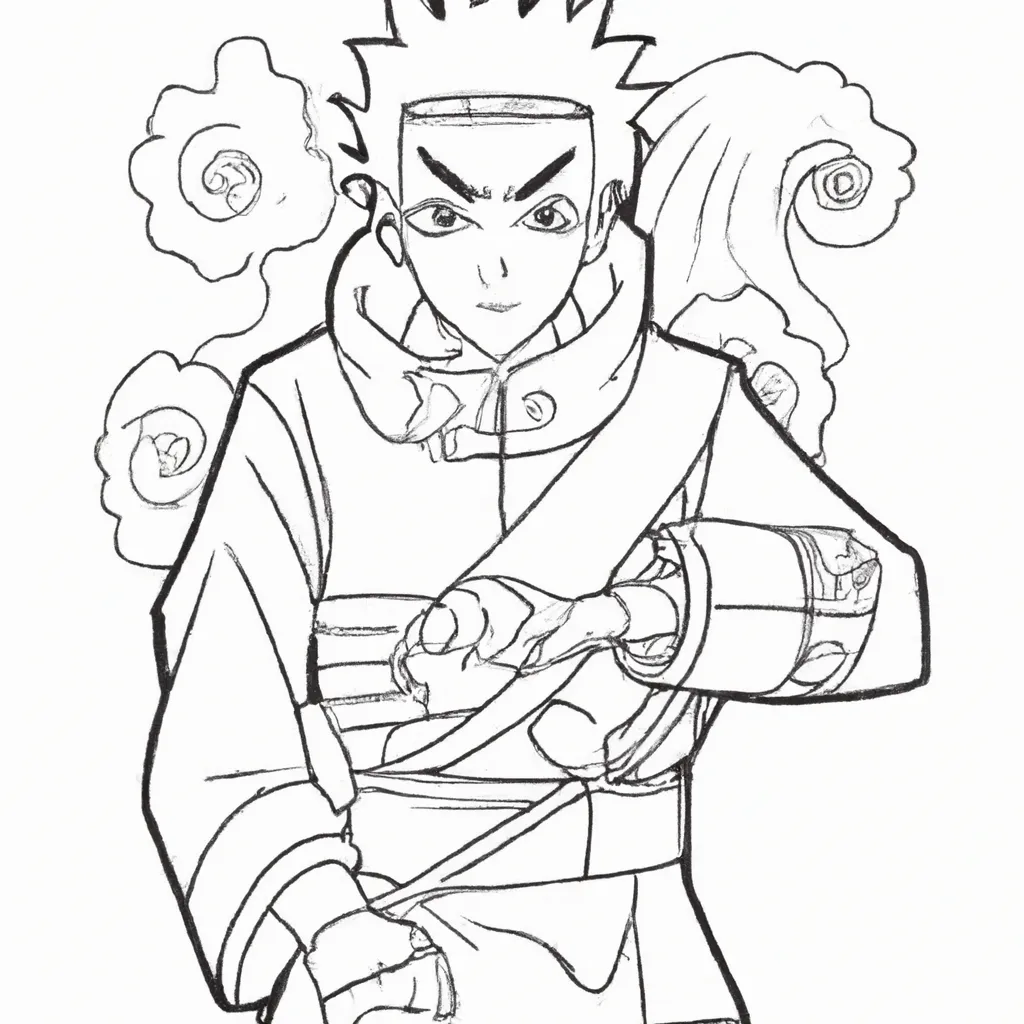 10 Desenhos de Kankuro (Naruto) para Imprimir e Colorir