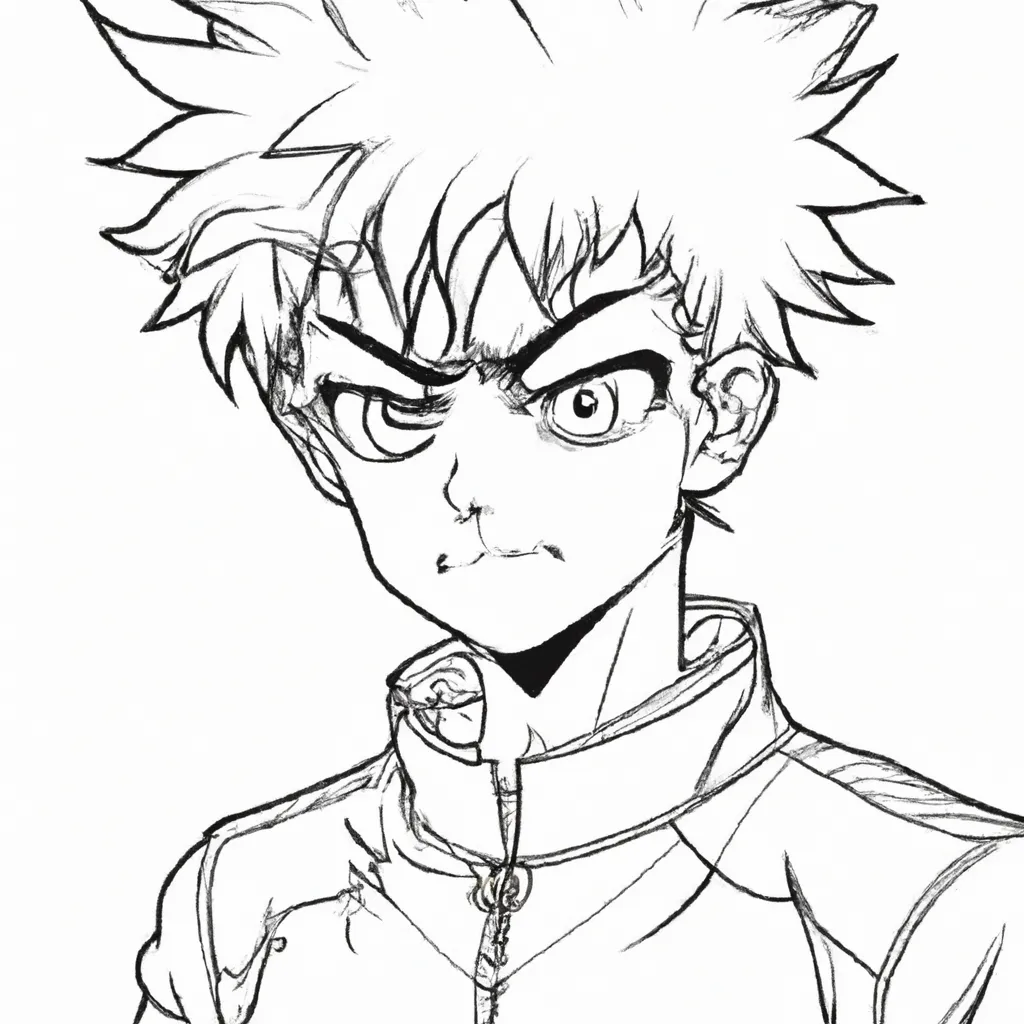 10 Desenhos de Killua Zoldyck para Imprimir e Colorir