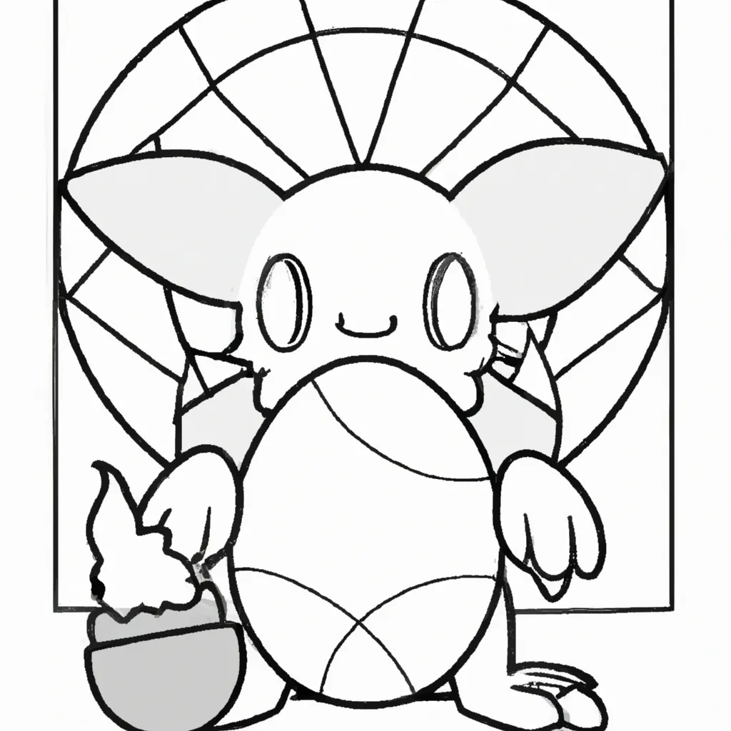 Golett: 10 Desenhos para Imprimir e Colorir de Pokémon Golett