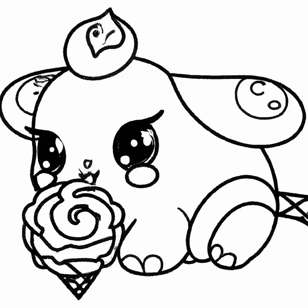 10 Desenhos de Pokémon Slurpuff para Imprimir e Colorir