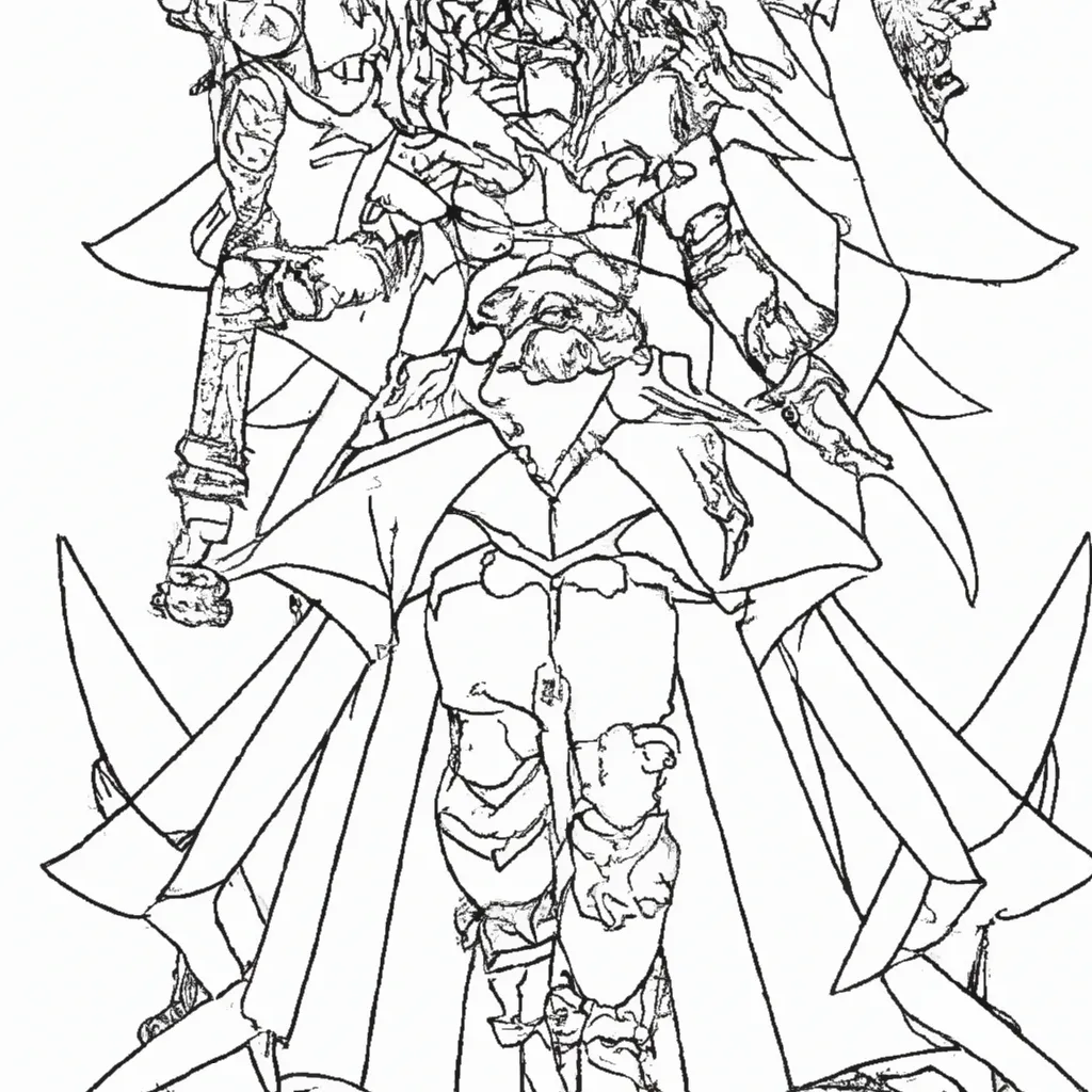 10 Desenhos de Shalltear Bloodfallen para Imprimir e Colorir