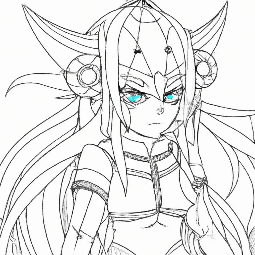 10 Desenhos de Jibril para Imprimir e Colorir