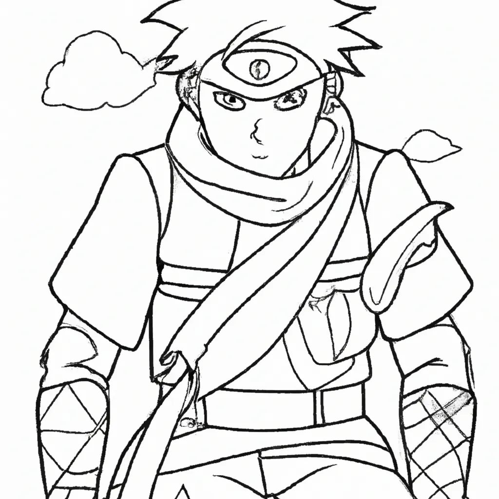 10 Desenhos de Kankuro (Naruto) para Imprimir e Colorir