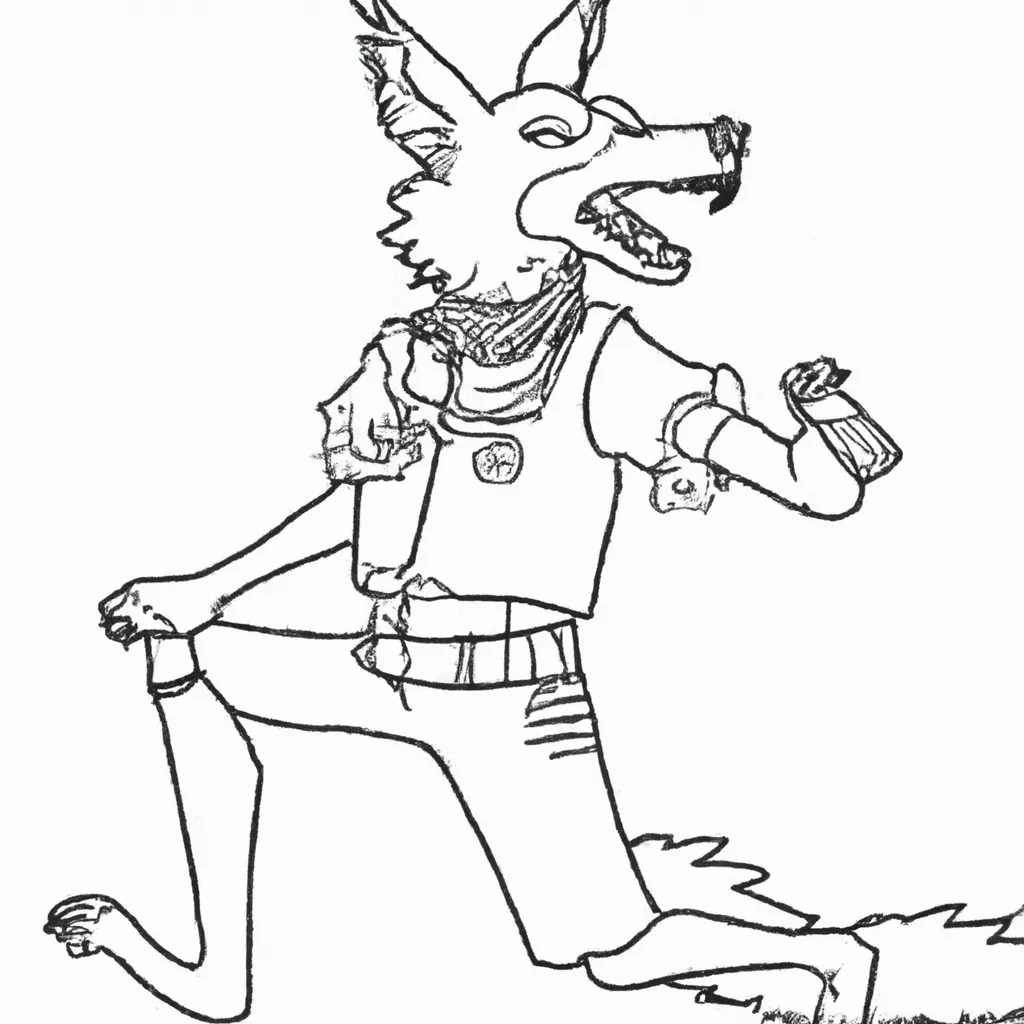 10 Desenhos de Legoshi (Beastars) para Imprimir e Colorir