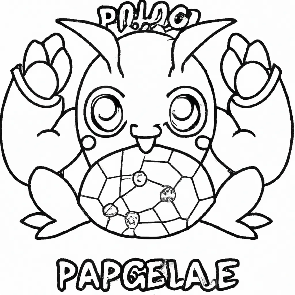 Desenhos Incríveis de Pokémon Grapploct para Imprimir e Colorir