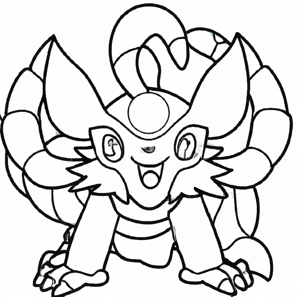 Aprenda a Colorir Pokémon Grubbin em 7 Desenhos