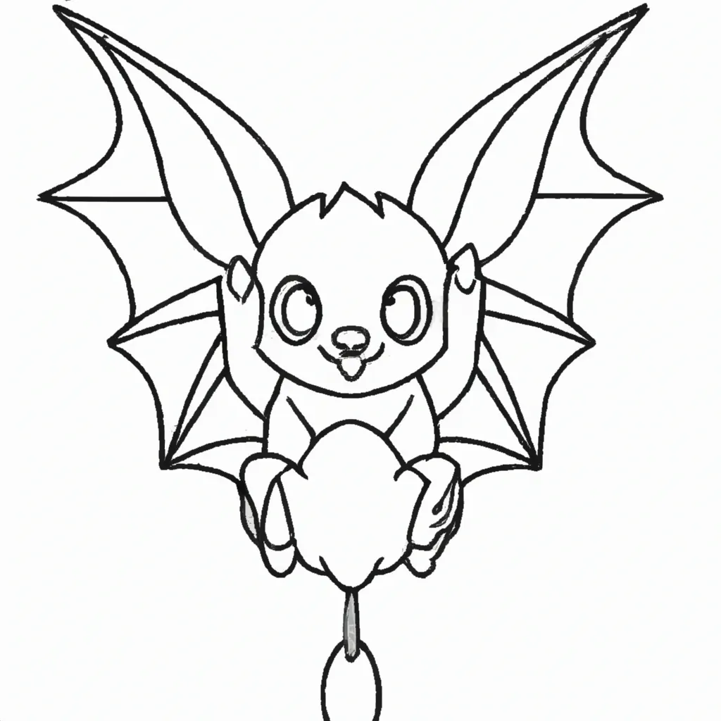 Desenhos Incríveis de Pokémon Noibat para Imprimir e Colorir