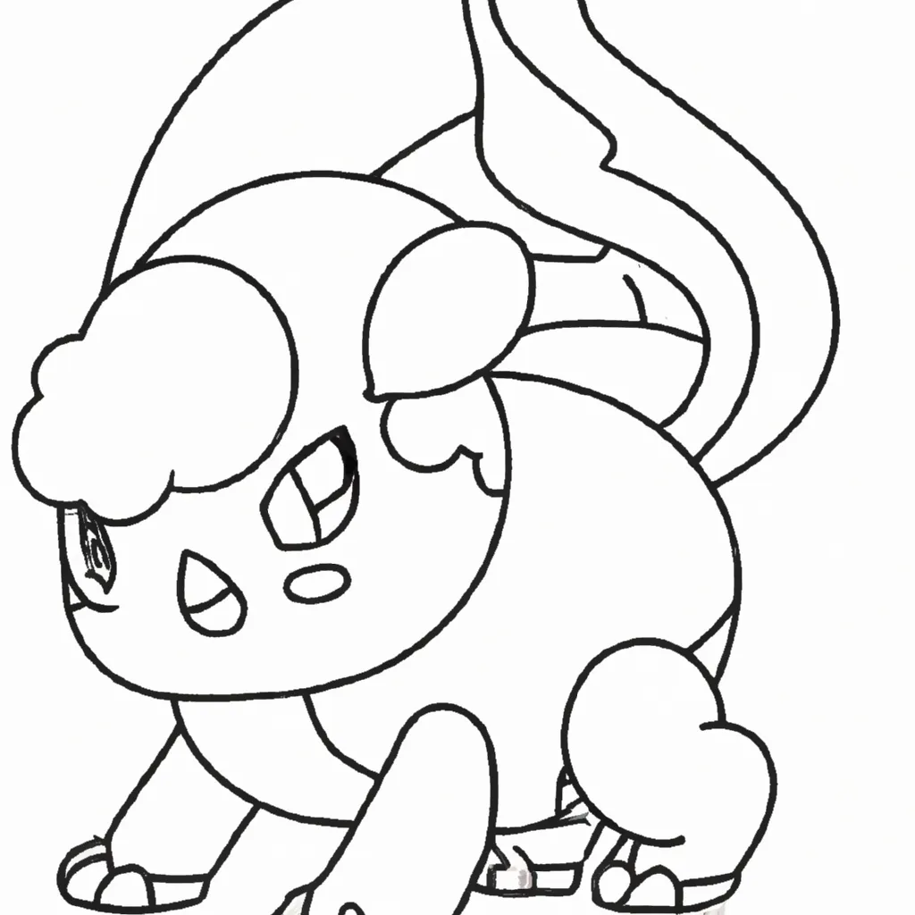 Desenhos de Pokémon Rillaboom para Imprimir e Colorir
