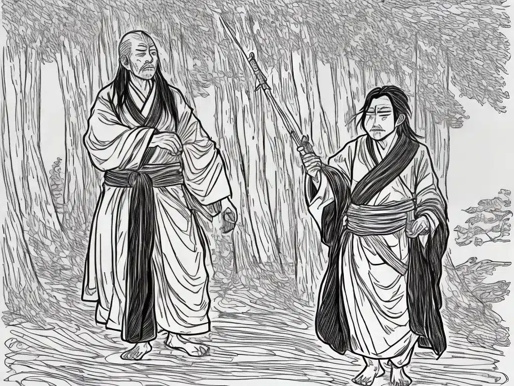 Desenhos Incríveis de Biwamaru para Colorir (Atividades)