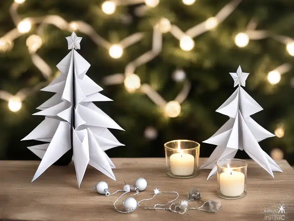 Origami Natalino: Desenhos para Colorir e Dobrar