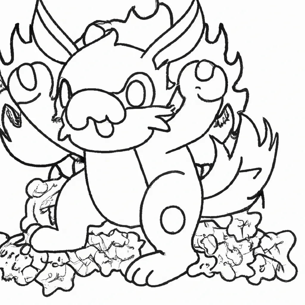 10 Desenhos de Pokémon Dubwool para Imprimir e Colorir