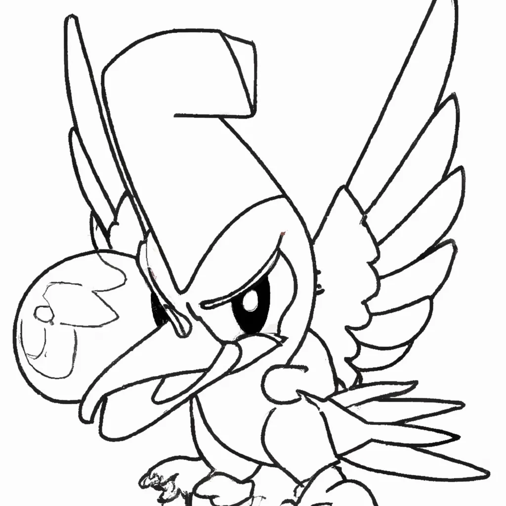 Tucannon: 10 Desenhos de Pokémon para Imprimir e Colorir
