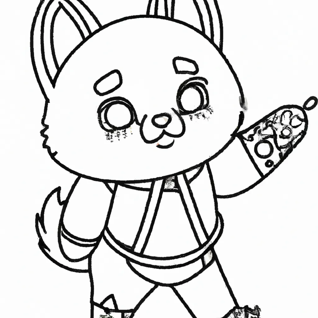 10 Desenhos de Retsuko para Imprimir e Colorir
