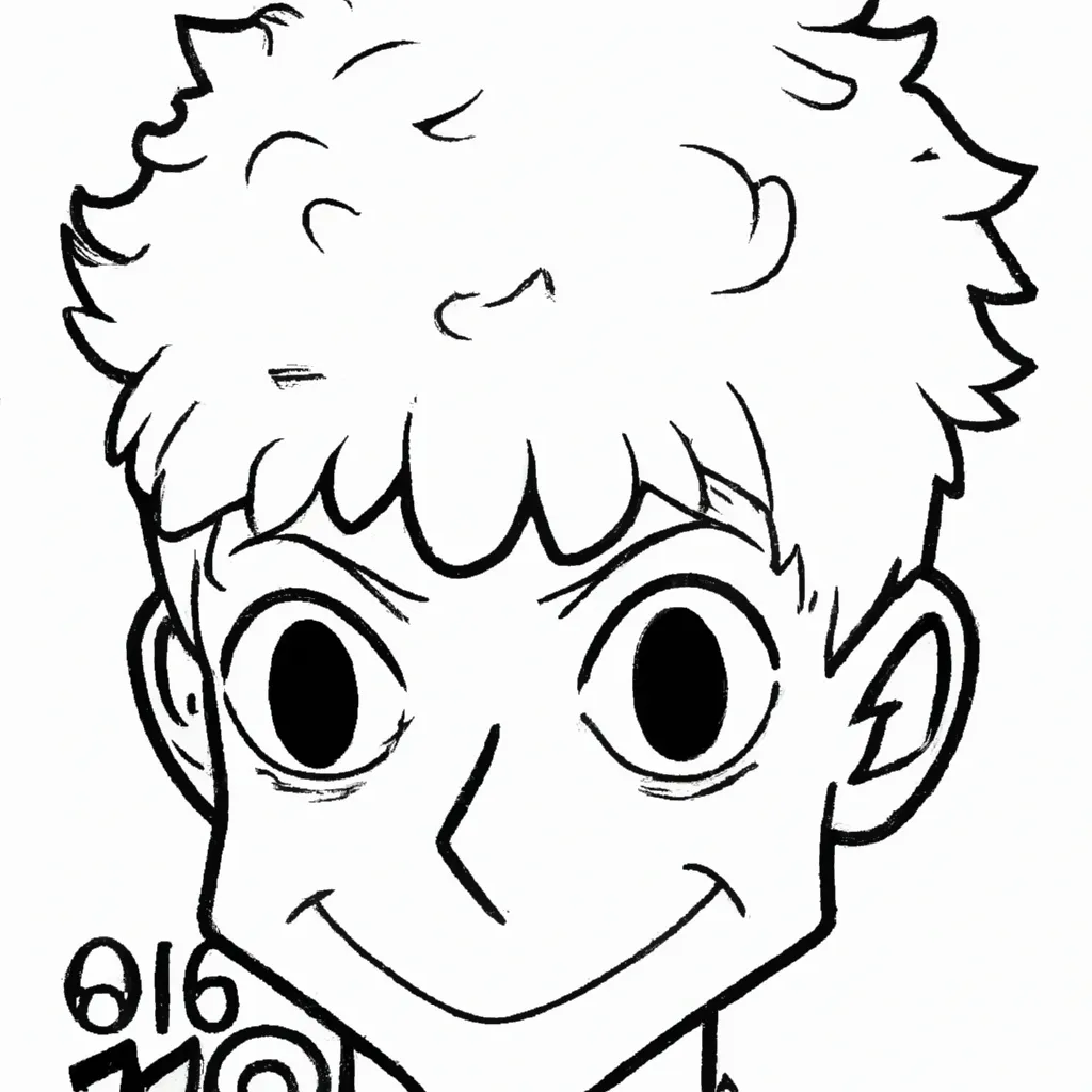 10 Desenhos de Dimple (Mob Psycho 100) para Imprimir e Colorir