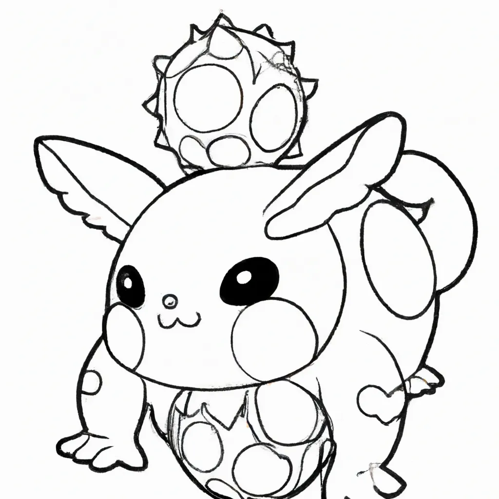 Desenhos de Pokémon Rillaboom para Imprimir e Colorir