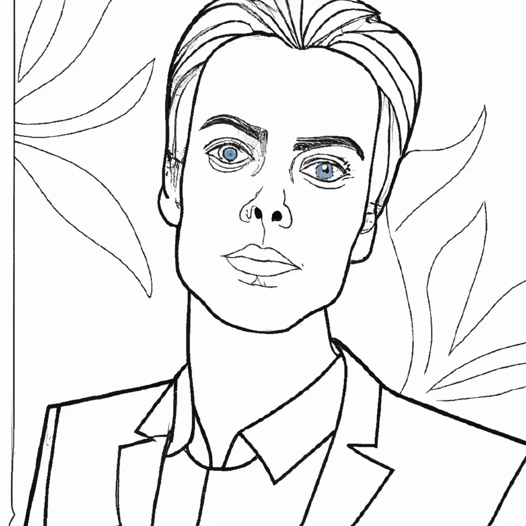 7 Desenhos de Michel Teló para Imprimir e Colorir