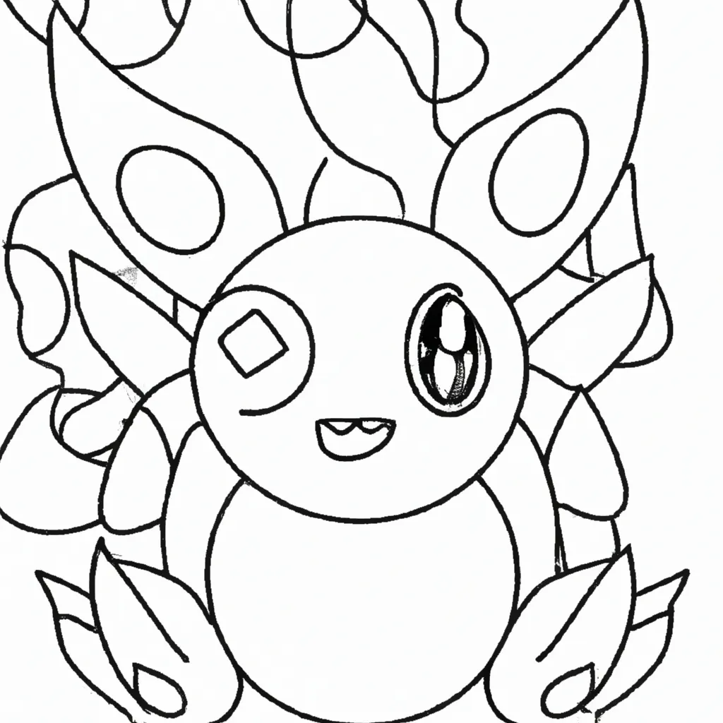 Desenhos de Pokémon Rillaboom para Imprimir e Colorir