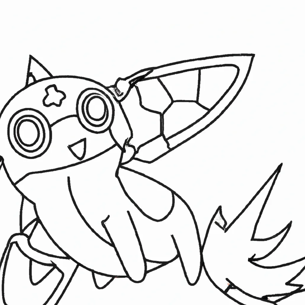 10 Desenhos de Pokémon Stakataka para Imprimir e Colorir