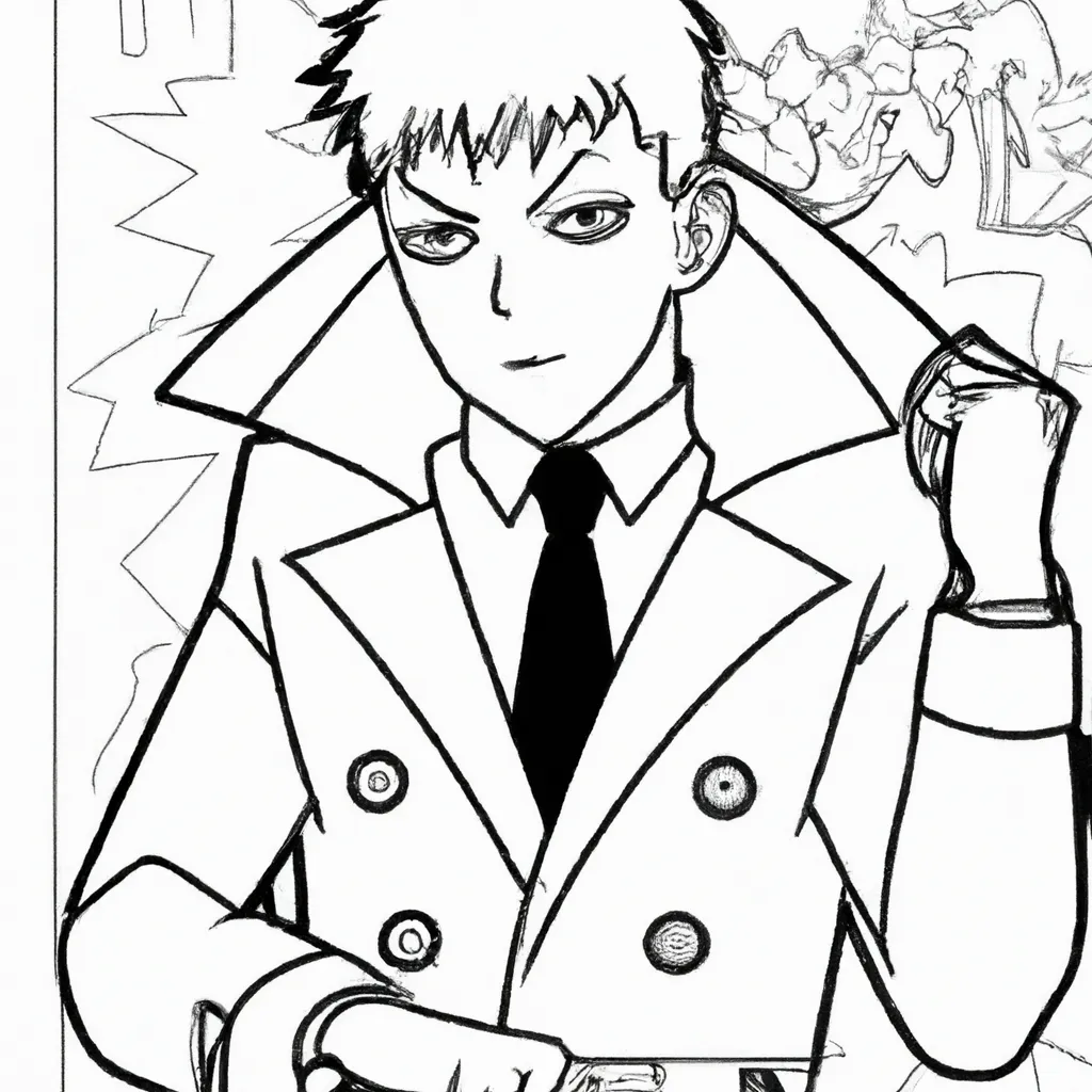 10 Desenhos de Reigen Arataka para Imprimir e Colorir