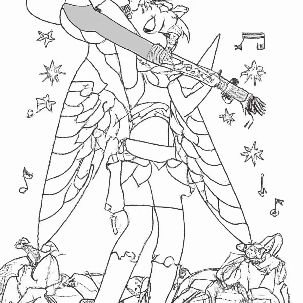 10 Desenhos de Ururu Tsumugiya para Imprimir e Colorir